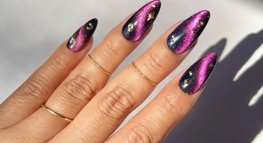 Channel Your Inner Feline with These Purr-fect Cat Eye Nail Designs